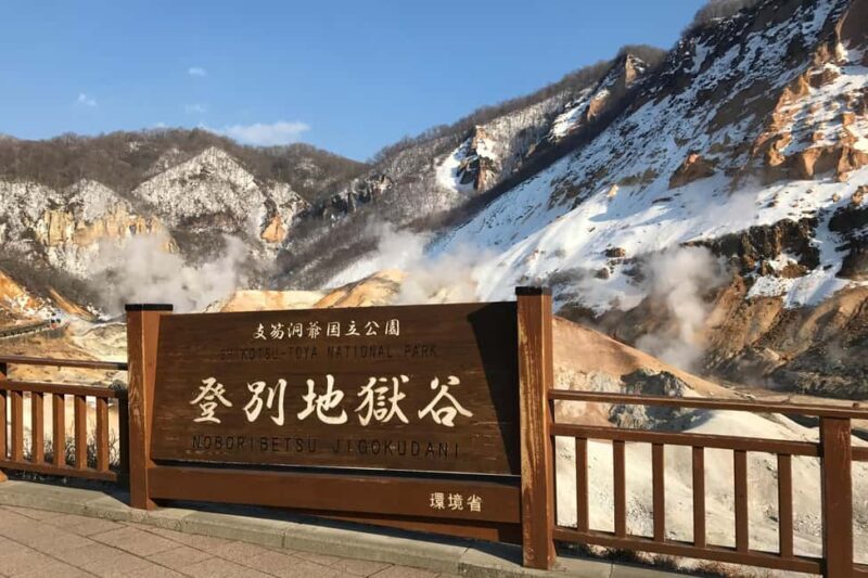 Hokkaido Winter : Sapporo to Noboribetsu, Lake Toya, Volcano - Key Points