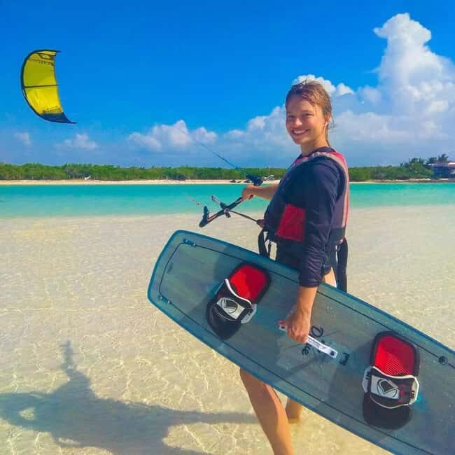 Holbox: Kitesurfing Lessons Private Course (9 hours) - Experience Locations: Las Nubes versus Punta Mosquito