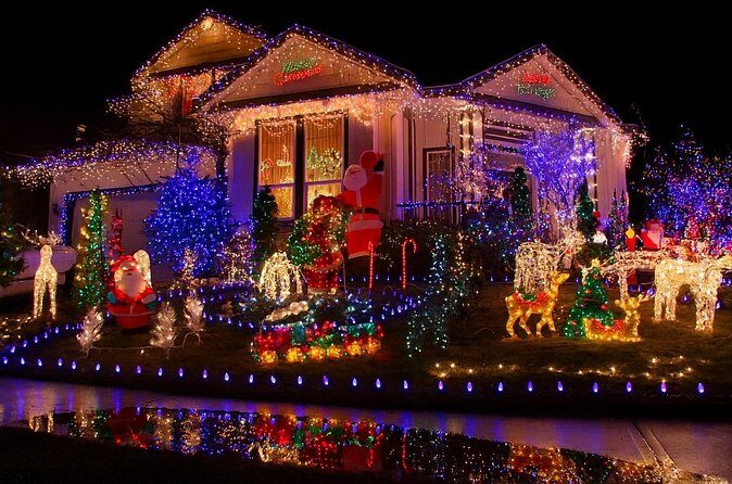 Holiday Lights Golf Cart Ride in Downtown St. Petersburg - The Sum Up