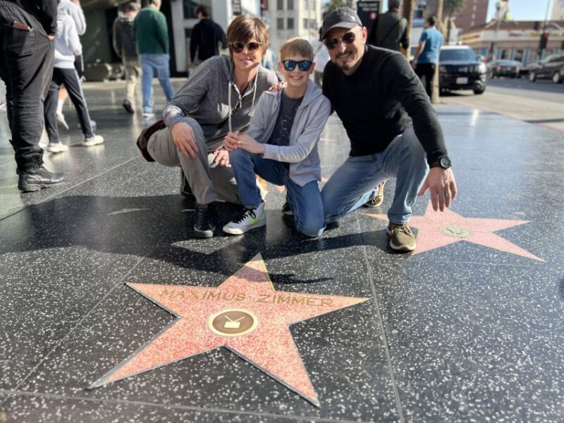 Hollywood: Make Your Own Star Walk of Fame Photo Experience - How the Experience Fits into Your Day