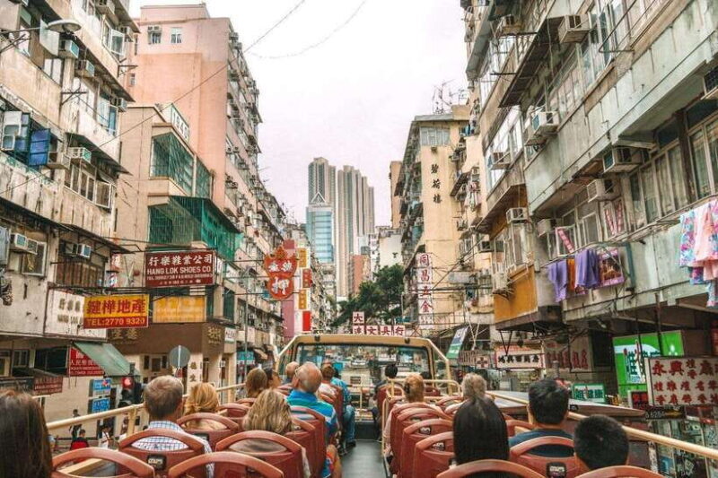 Hong Kong: Big Bus Hop-On Hop-Off Tour & Optional Peak Tram - Key Points