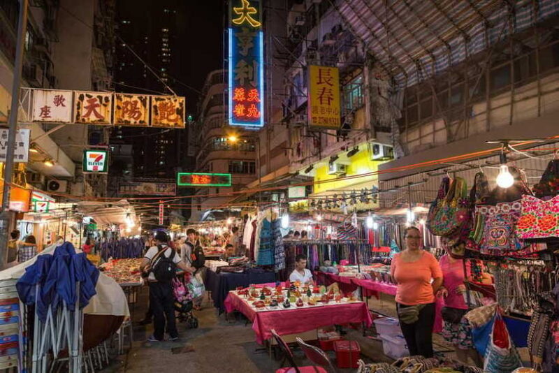 Hong Kong: Night Tour + Open Top Bus + Night Market - FAQ