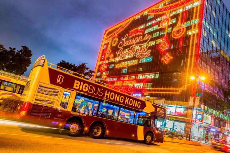Hong Kong: Panoramic Night Tour of Kowloon by Open-top Bus - FAQ