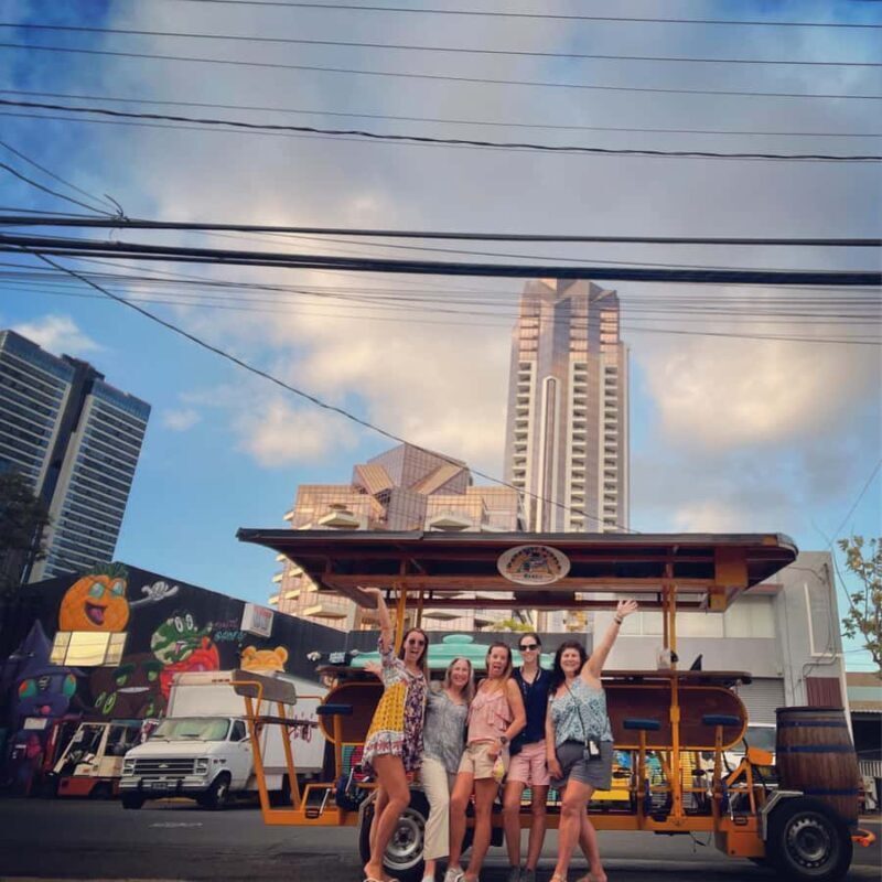 Honolulu: Kaka'ako Brewery Tour by 15-Passenger Bike - Key Points