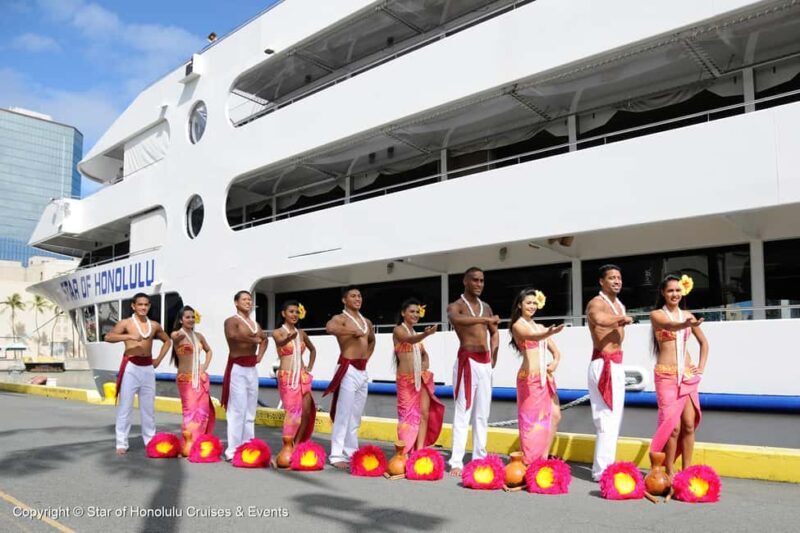 Honolulu: Sunset 5 Course Dinner Cruise with Entertainment - Key Points