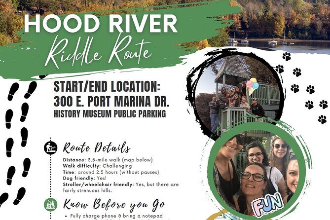 Hood River Team Trivia Hunt: New  Mobile Game App! - What the Tour Looks Like in Practice