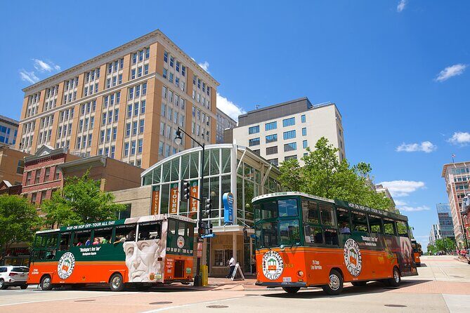 Hop-On Hop-Off 21 Stop Trolley Tour + Arlington Cemetery - Frequently Asked Questions