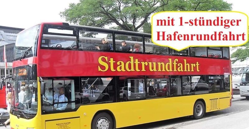 Hop-On/Hop-Off city tour incl. 1 hour harbor tour - Practical Considerations and Tips