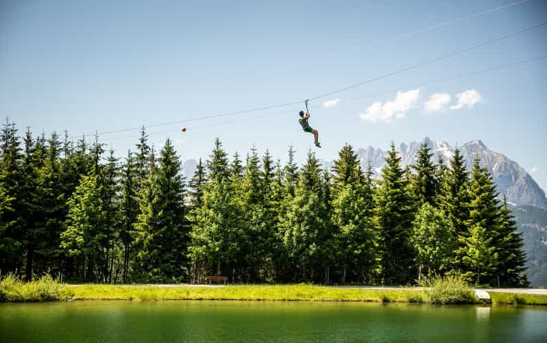 Hornpark - High Ropes Course - Authenticity and Family Appeal