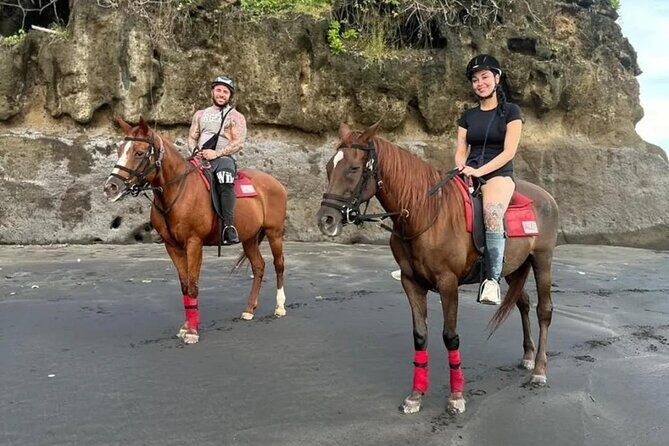 Horse Riding Bali On pigstone beach, Rice Field and village Tour - The Sum Up