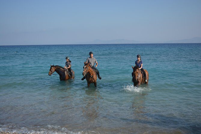 Horse riding on the Beach, Rhodes - The Itinerary in Detail