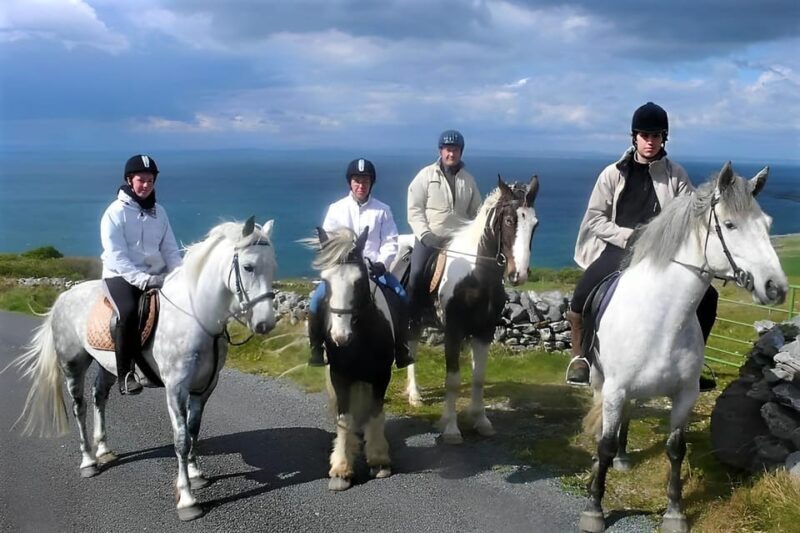 Horse riding the mountain trail. Clare. Guided, 2 hours - Key Points