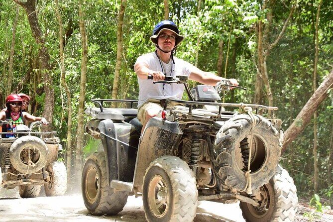 Horseback Ride, ATVs (Single), Cenote & Ziplines! Adrenaline & Nature Experience - A Deep Dive into the Jungle Adventure Experience