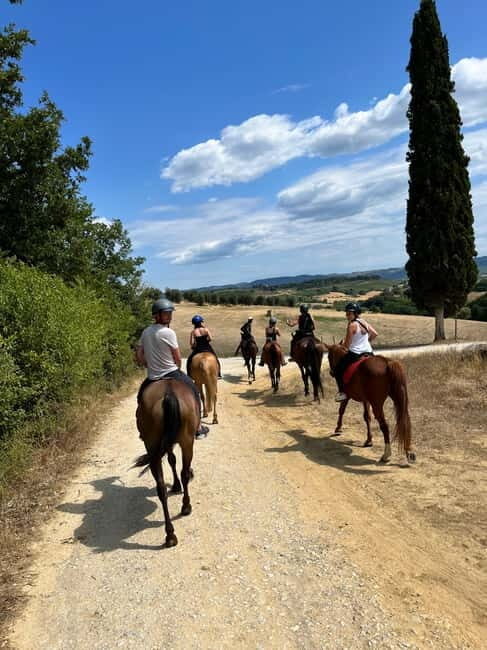 Horseback Ride in Tuscany with Lunch in da Vincis Land - Breakdown of Each Stop
