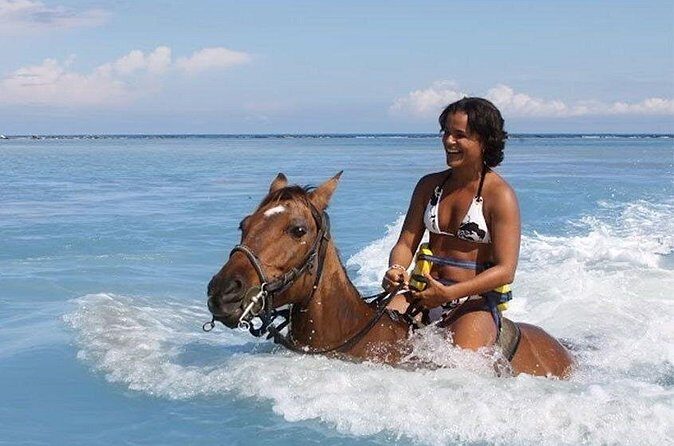 Horseback Ride/Swim and Blue Hole Falls Daytrip with Transfers - The Sum Up