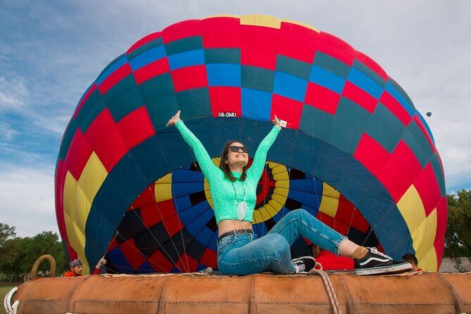 Hot Air Balloon Flight over Teotihuacan with CDMX Transportation - Arrival at the Balloon Preparation Zone