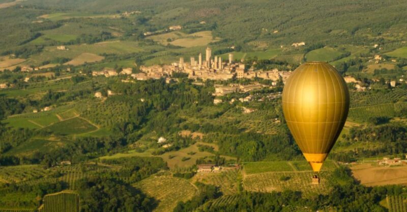 Hot Air Balloon Flights near San Gimignano - Key Points