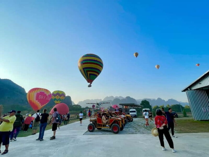 Hot Air Balloon in VangVieng pick up-drop off - The Authenticity and Practicalities