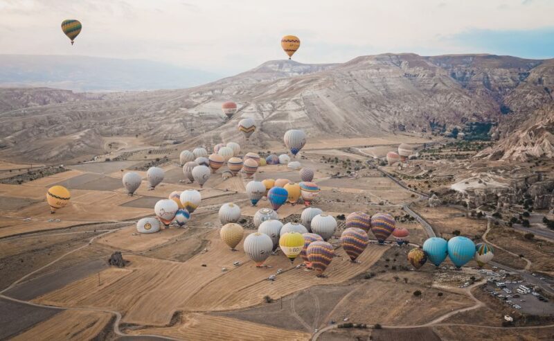 Hot air balloons in Goreme red valley - Practical Details and Considerations