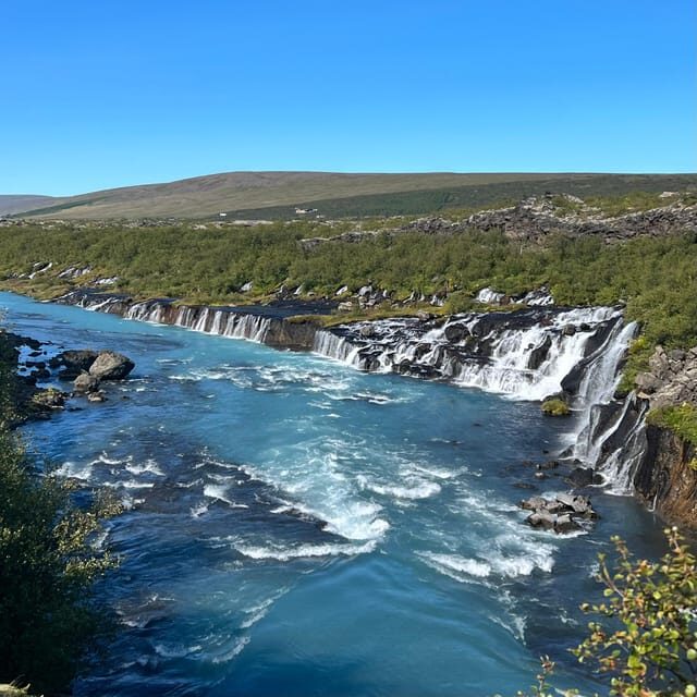 Hraunfossar, Barnafoss+Hvamsvik hot spring Private tour - Introduction