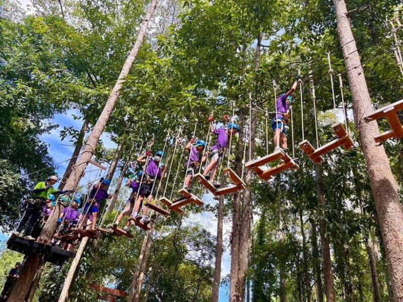 Hua Hin Tree Top Zipline Adventure and Canopy Rope Challenge - The Experience’s Practical Details