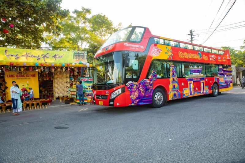 Hue: City Sightseeing Hop-On Hop-Off Bus Tour - Key Points