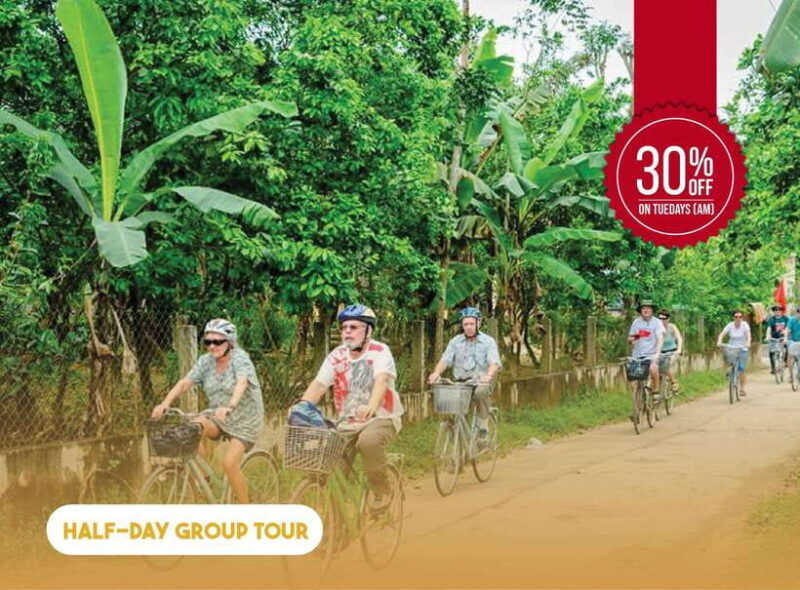 Hue: Half-day Thuy Bieu Village Cycling Adventure - Transportation & Group Size