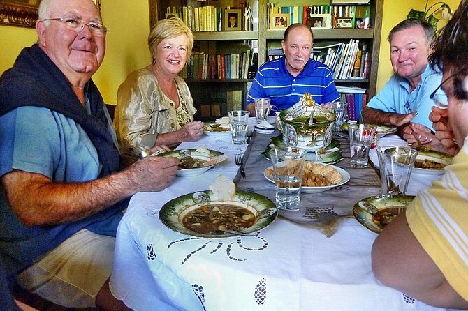 Hungarian lunch/dinner with locals in their home w/ car transfer - Key Points