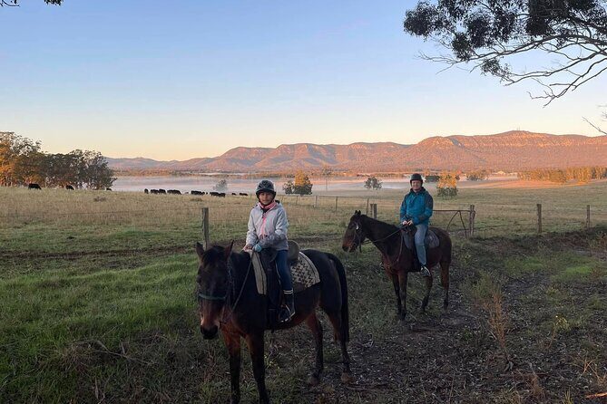 Hunter Valley Horse Ride - 90 Minutes -Vineyard & Mountain Views - FAQs