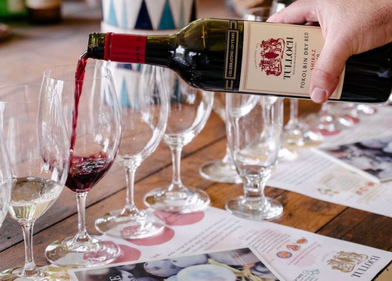 Hunter Valley: Tasting of 6 Shiraz Vintages at Tulloch Wines - A Closer Look at Tulloch Wines and the Experience