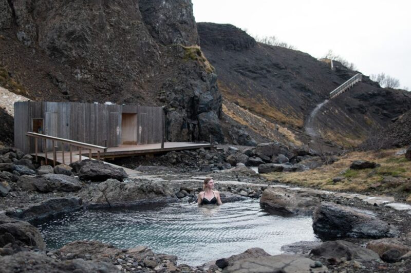 Husafell: Canyon Baths Soak with Short Highlands Hike - Key Points