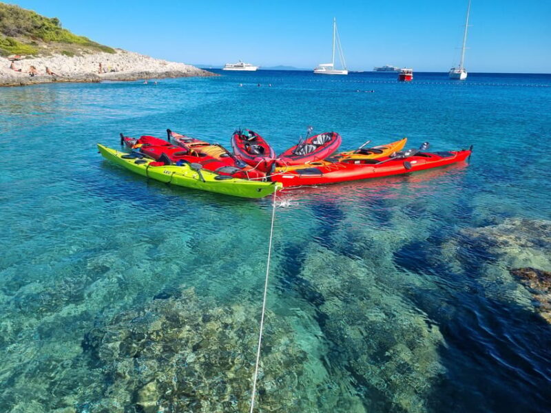 Hvar: Half day kayak tour to Pakleni islands - Key Points