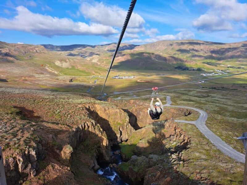 Hveragerdi: Mega Zipline Experience - The Sum Up