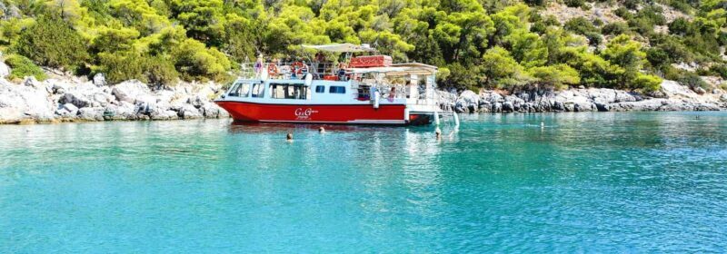 Hydra: Island Tour by Boat with Lunch - The Food and Drinks