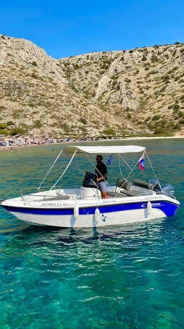 Hydra: No-License Boat Rental - Key Stops and Routes