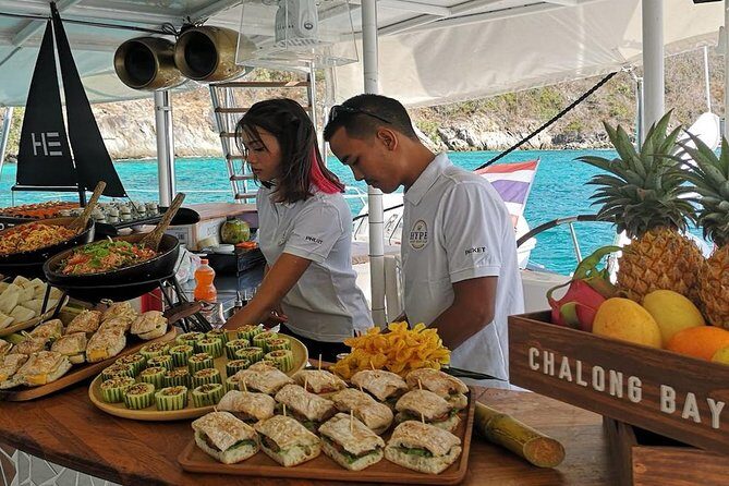 Hype Luxury Catamaran Cruise Experience - The Onboard Experience: Food, Drinks, and Music