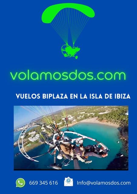 Ibiza: 25min Motorized Paragliding Flight - Key Points