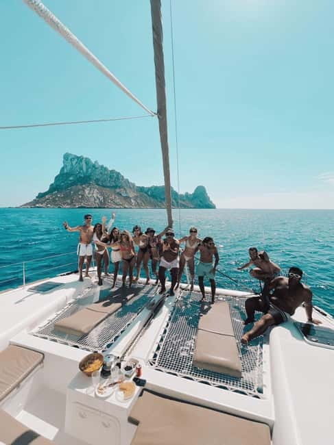 IBIZA: CATAMARAN CUEVAS CALA BASSA AND PLAYA CALA CONTE SUP PADDLE&SNORKEL - Exploring Ibiza’s Coastline by Catamaran: A Review of the Cala Bassa & Cala Conta Excursion