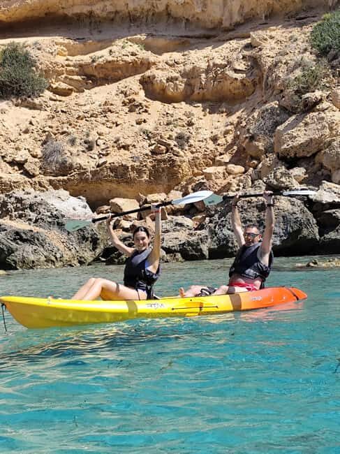 Ibiza: Kayak & Snorkel in Sea Caves and Crystal Waters - Key Points