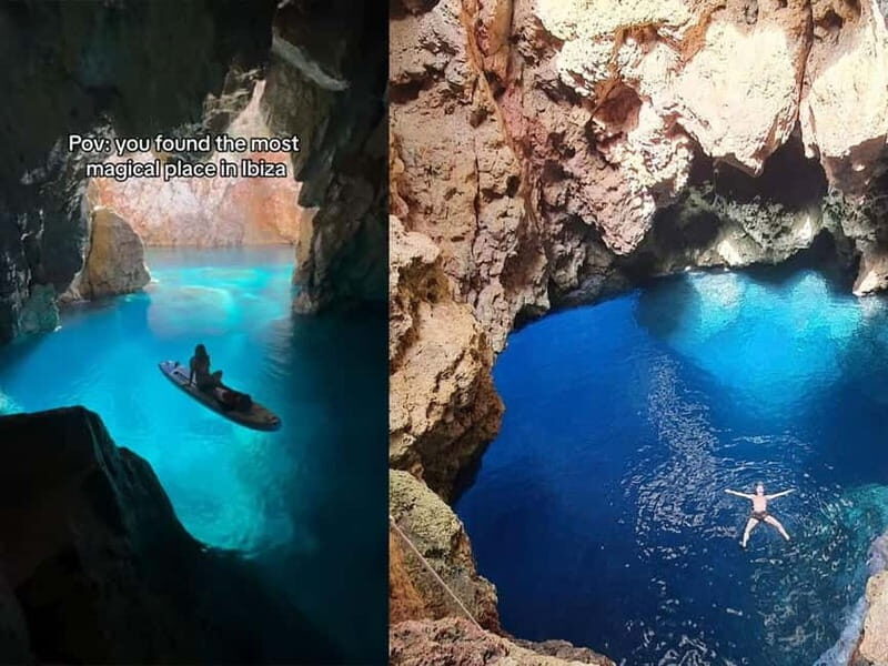 IBIZA La Cenote Ibizenca (Cueva de la luz) - The Setting: A Secret Corner of Ibiza
