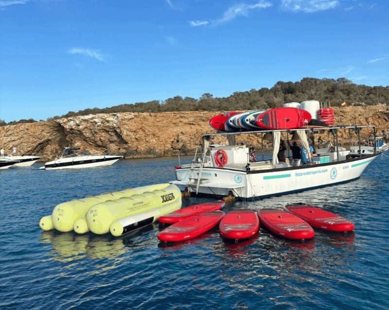 Ibiza: Private Boat Trip, Open Bar Tapas & Free Water Sports - Key Points