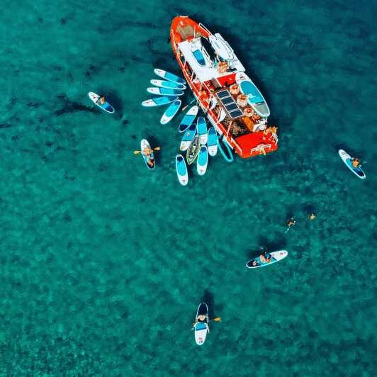 Ibiza: Secret Coves Guided Boat Tour with Open Bar and Tapas - Key Points