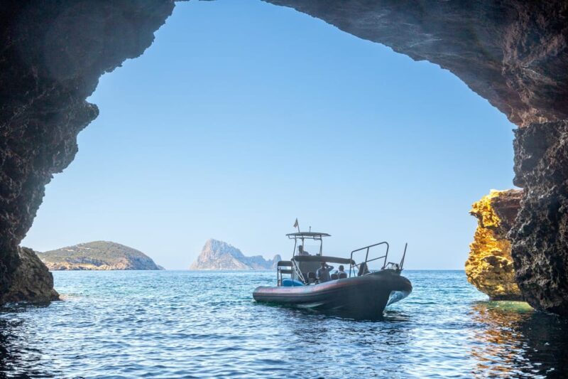 Ibiza SpeedBoat Trip To Atlantis Es Vedra Snorkel Paddle