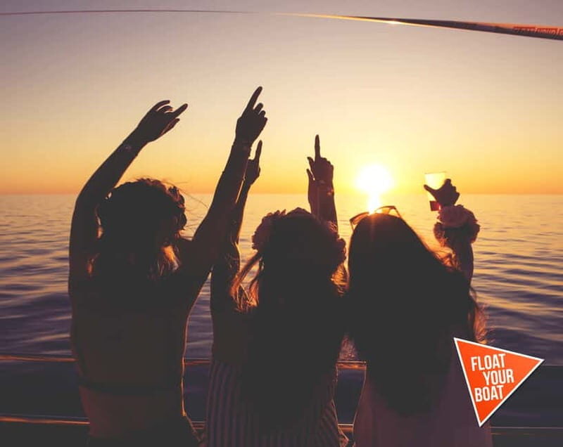 Ibiza: Sunset Boat Party Cruise with DJs with 2 Clubs - An Authentic Ibiza Sunset Experience
