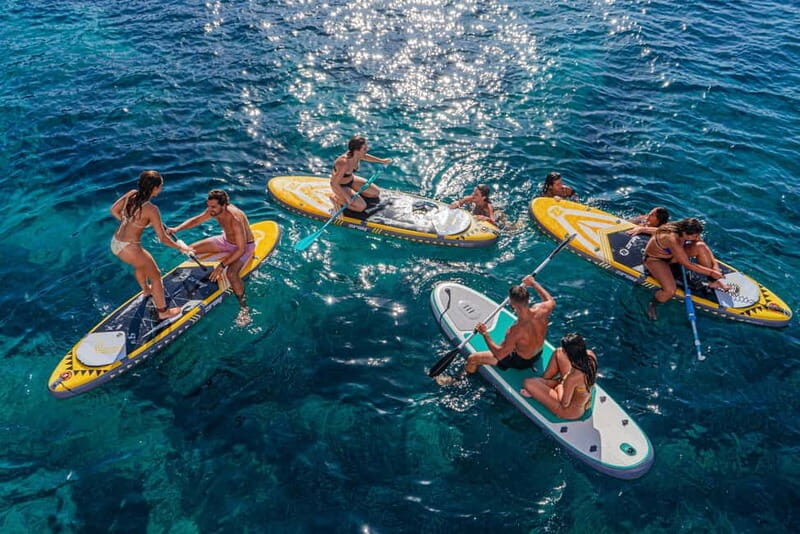 Ibiza: Sunset VIP Paella Cruise with drinks,Paddle Boarding - FAQs