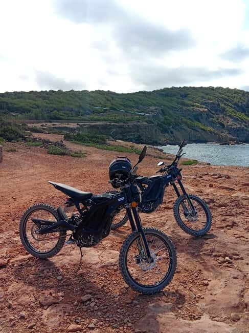 Ibiza: Tour con moto cross eléctrica Surron - Final Stop: Returning to Base with Scenic Detours
