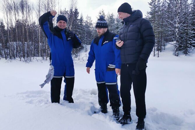 Ice fishing experience - The True Value