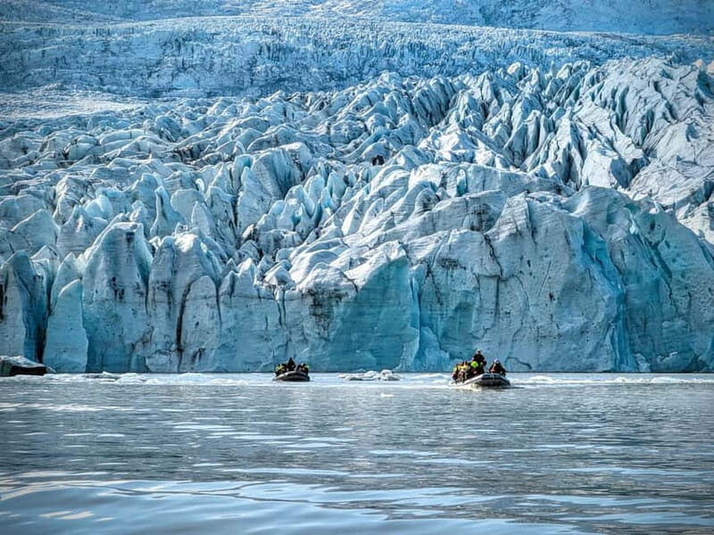 Iceberg Boat Tour, Glacier Hike Adventure and 4X4 transfer - Key Points