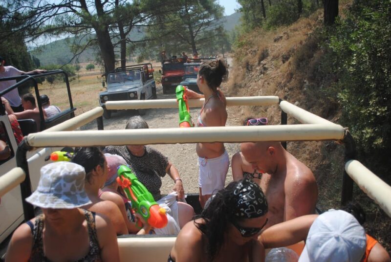 Icmeler Jeep Safari, Lunch, Water Fight, Colour & Foam Party - Key Points