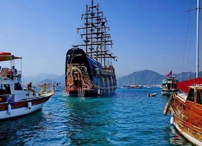 Icmeler Pirate Boat Trip, Lunch Unlimited Drinks - FAQs
